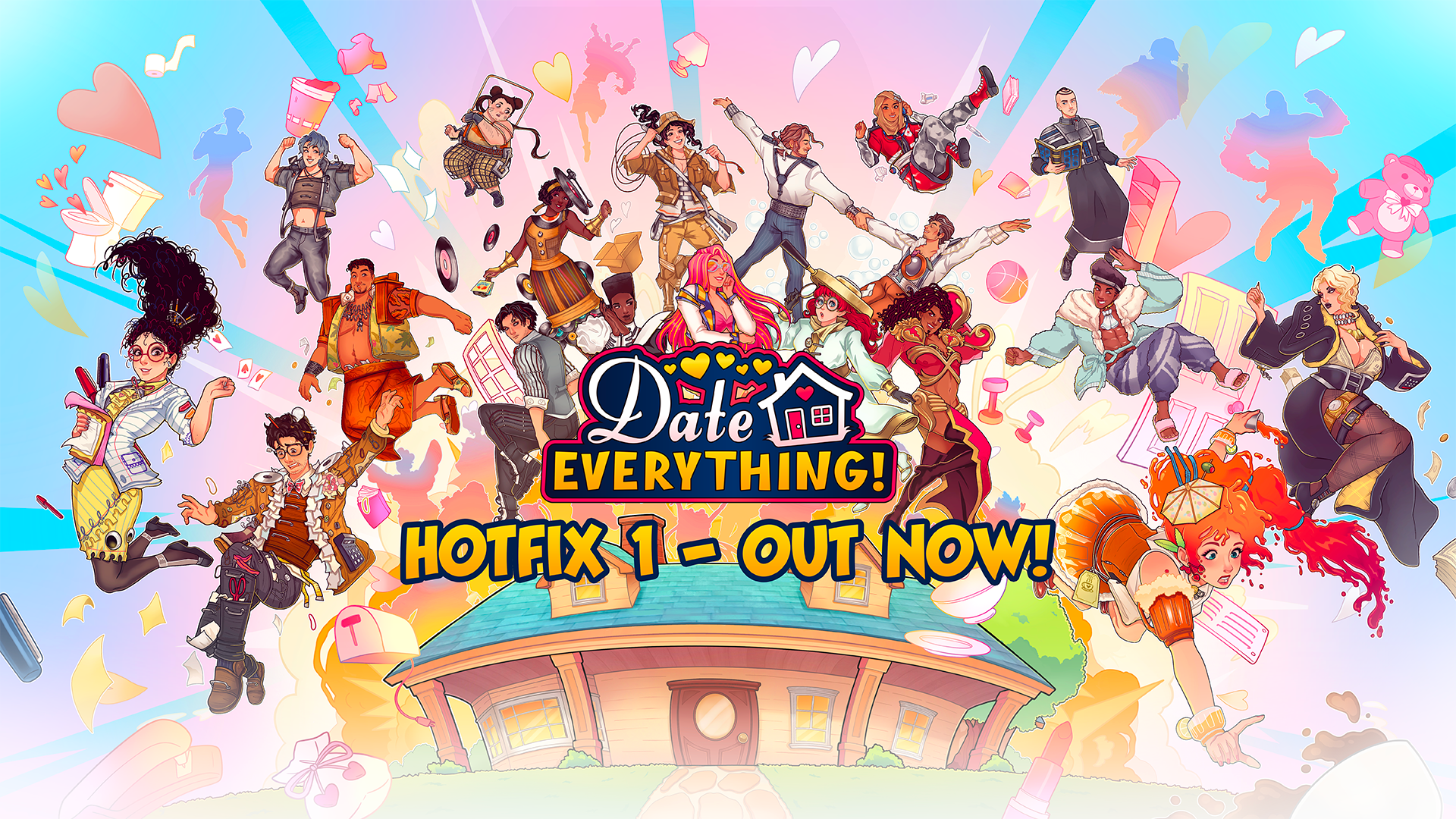 Date Everything! Hotfix Patch 1 - Out Now for Steam, PS5 & Xbox Series!