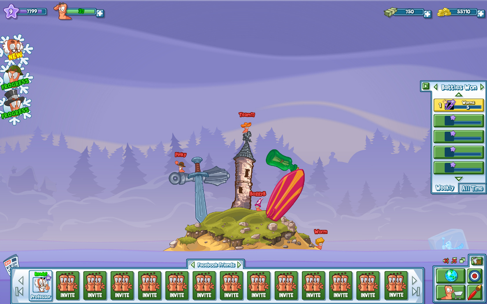 Team17's 100 Games - Part Thirteen: 2011-2012 (Worms Crazy Golf, Worms For Facebook and more!)