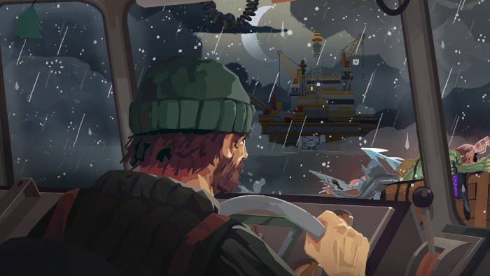 DREDGE The Iron Rig DLC is out now!