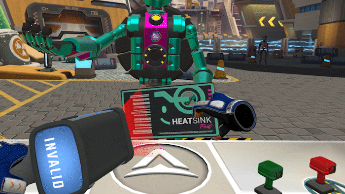 Border Bots VR is OUT NOW on SteamVR, PSVR2 & Meta Quest Store