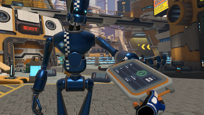 Border Bots VR is OUT NOW on SteamVR, PSVR2 & Meta Quest Store