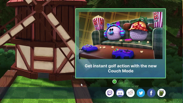 Golf With Your Friends: Couch Mode Update & Pizza Party Pack OUT NOW!