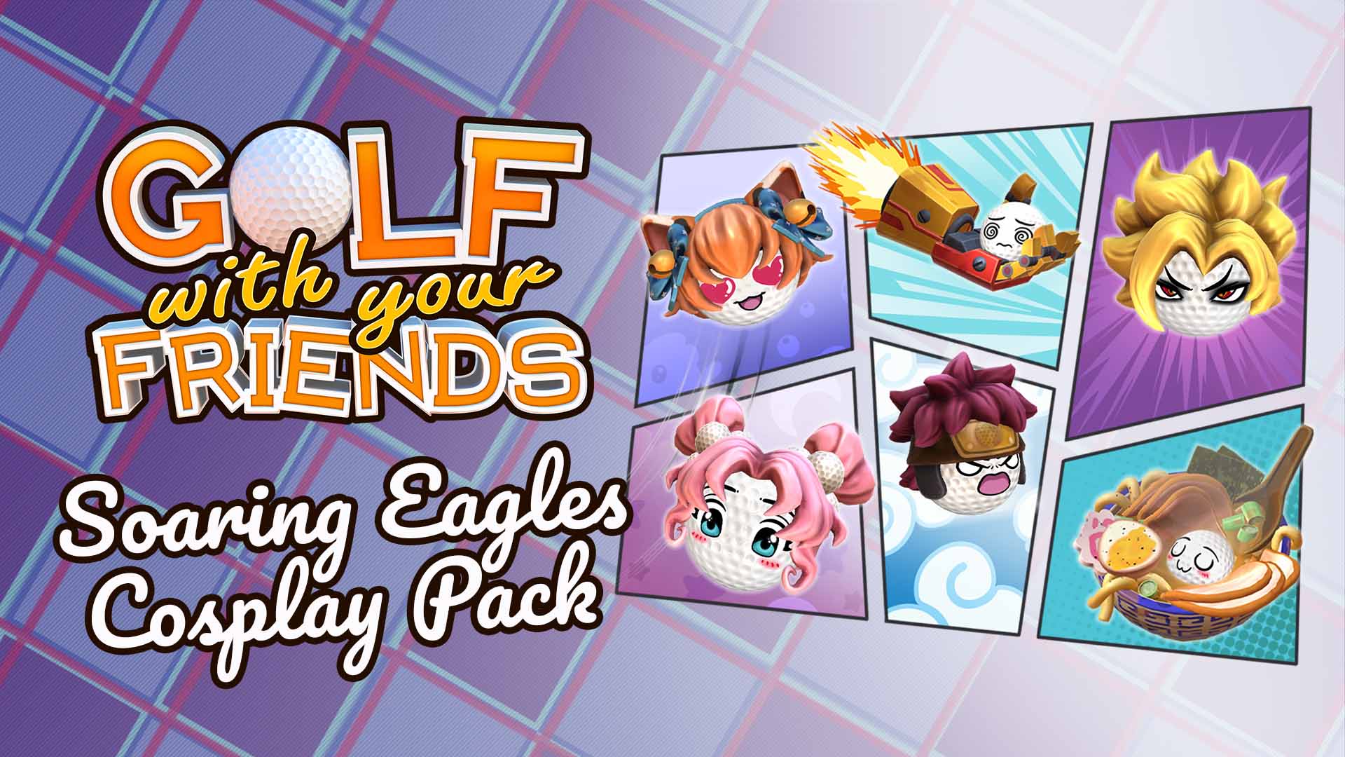 Soaring Eagles Cosplay Pack is Out Now for Golf With Your Friends!