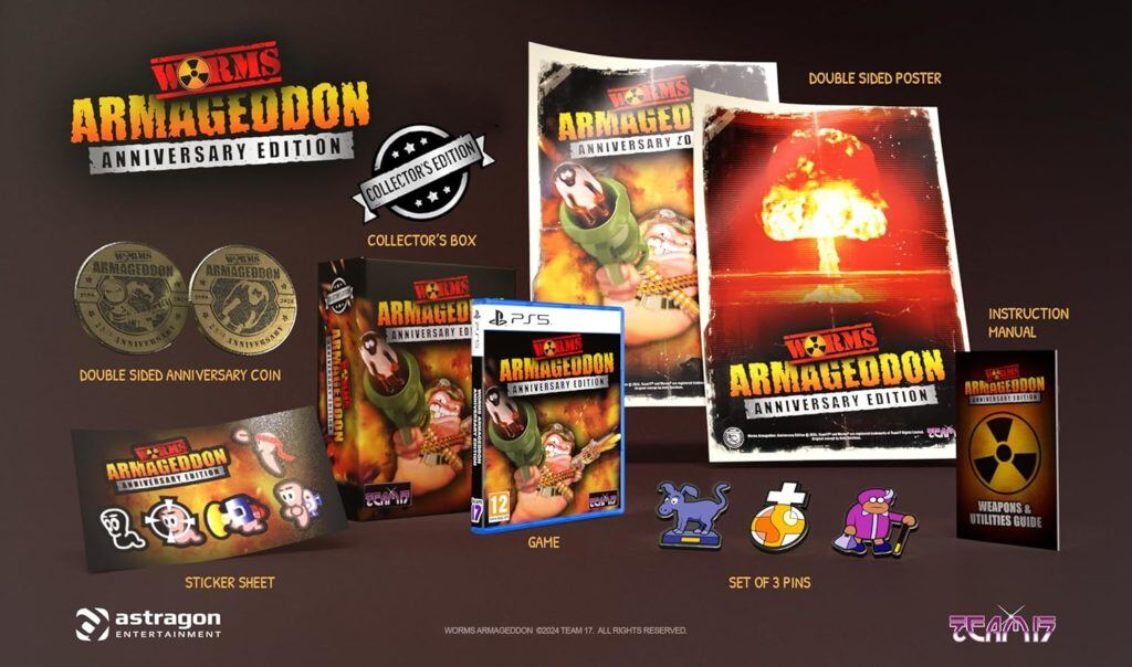 Collector's Edition for Worms Armageddon: Anniversary Edition releases ...