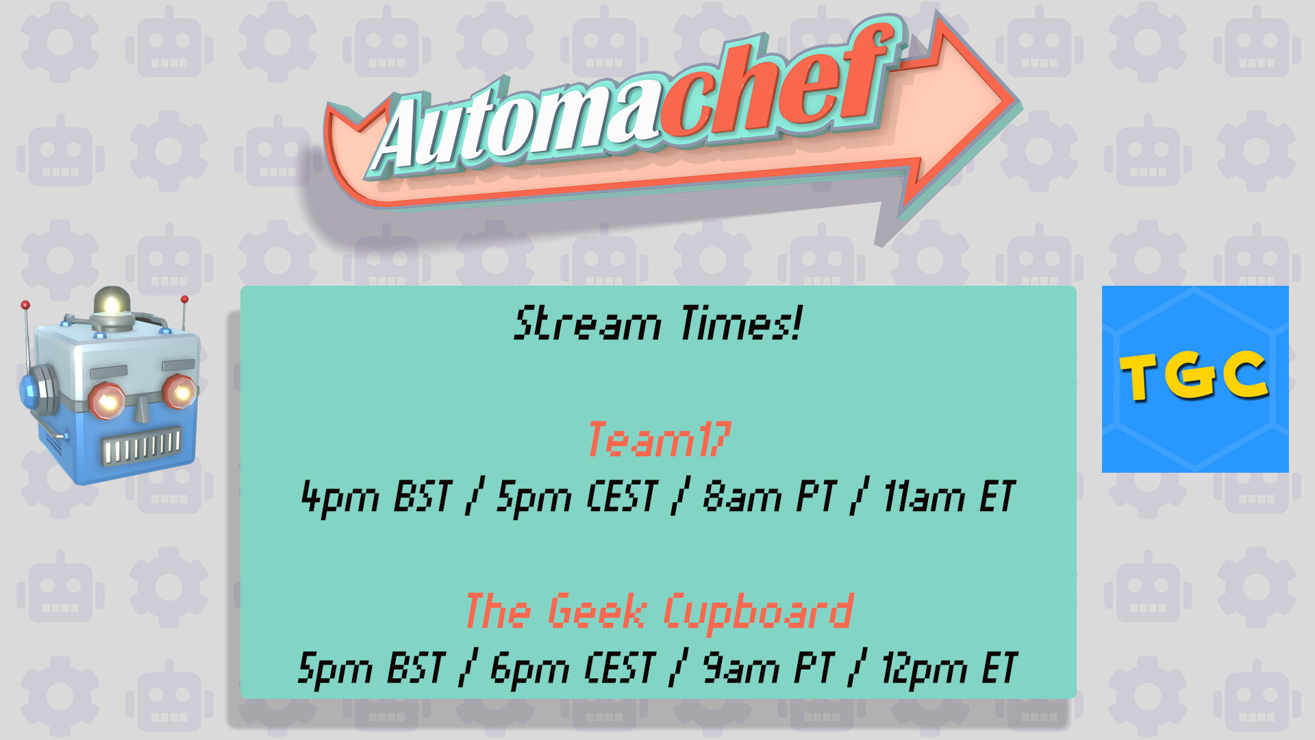 Automachef Release Date & Demo Announcement!