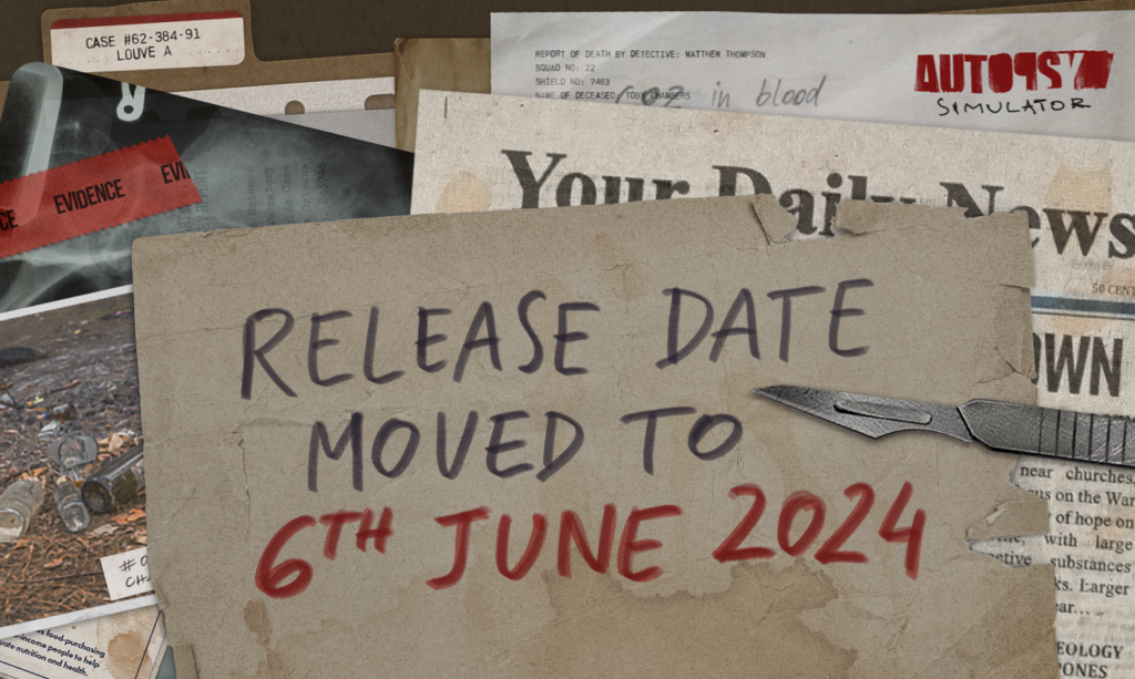 Autopsy Simulator I Release date moved to 6th June 2024