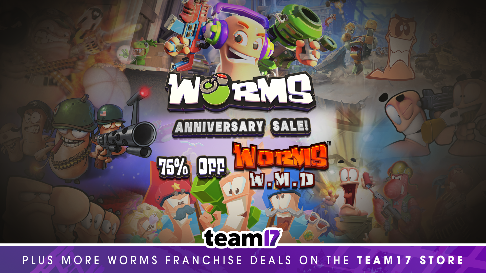 Worms 25th Anniversary, INCOMING!