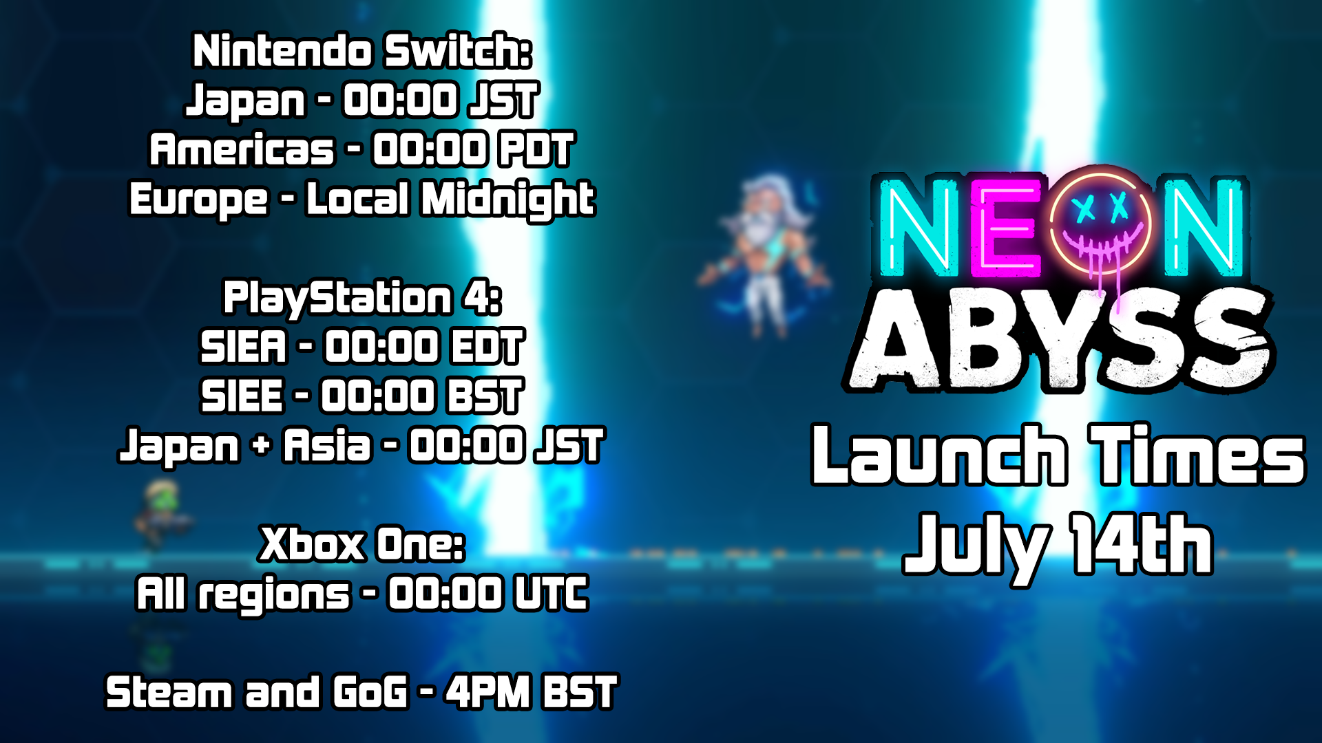 Neon Abyss Is Now Available!