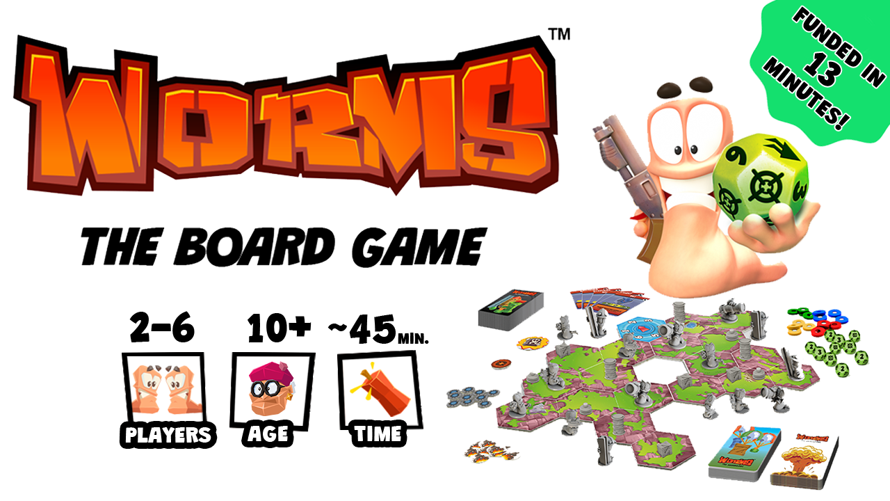 Worms Game Characters Worms: The Miniature | Miniatures | Zatu Games