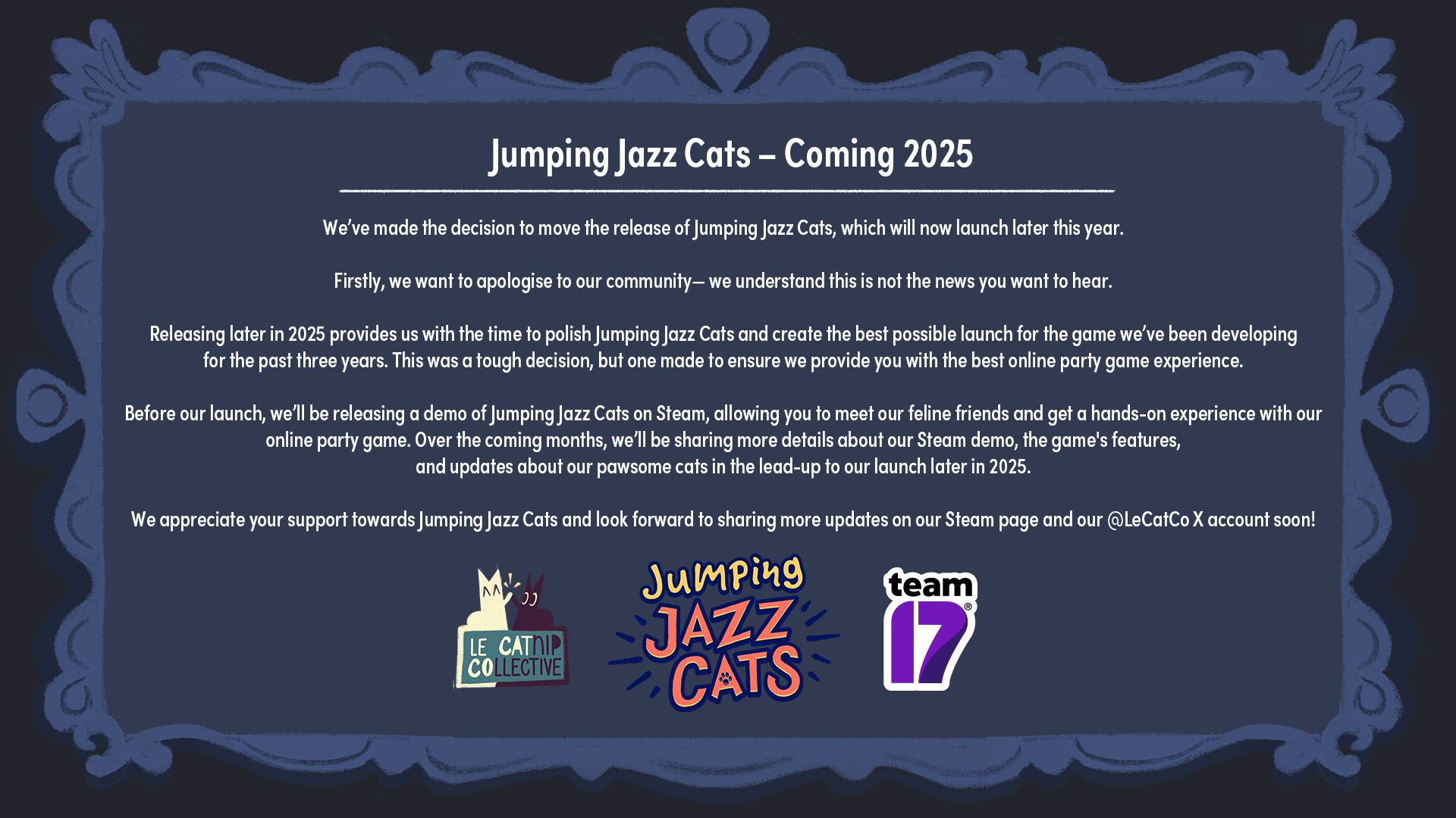 Jumping Jazz Cats - Coming 2025